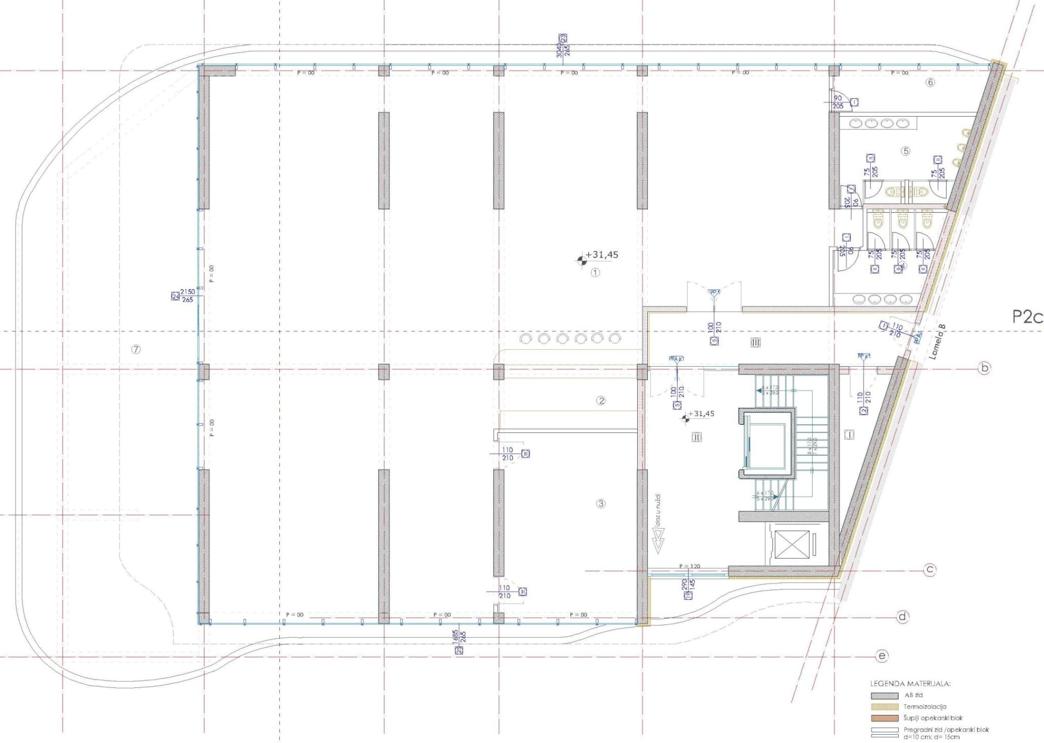 Tlocrti - Luksuzni stanovi - Sarajevo na Trebeviću